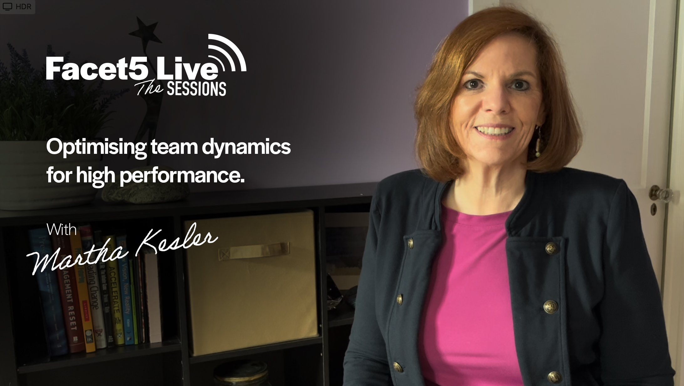 Optimising team dynamics [Facet5 Live webinar recording]